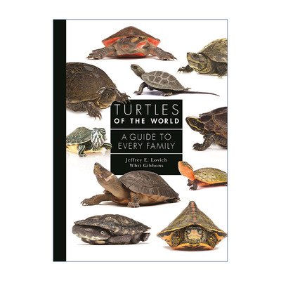 英文原版 Turtles of the World A Guide to Every Family 龟类世界 世界龟类插图指南 Jeffrey E. Lovich 精装 英文版