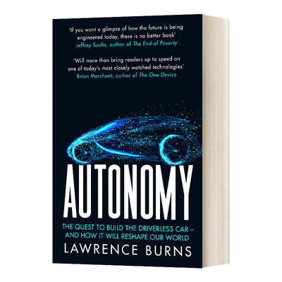 Autonomy  自动时代:无人驾驶重塑世界进口原版英文书籍