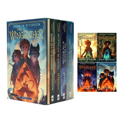 Wingfeather Saga Boxed Set 羽翼传奇 4本套装 精装进口原版英文书籍