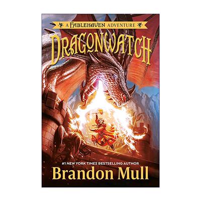 英文原版 Dragonwatch 守龙人系列1 儿童奇幻冒险小说 布兰登·马尔 英文版 进口英语原版书籍