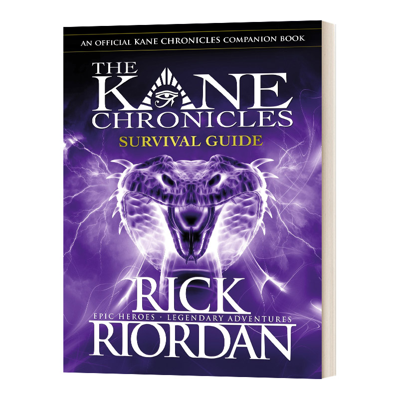 英文原版 The Kane Chronicles Survival Guide凯恩编年史生存指南青少年科幻小说进口图书英文版进口英语原版书籍_虎窝淘