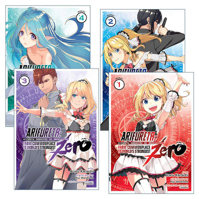 英文原版 Arifureta From Commonplace to World's Strongest ZERO漫画系列1-4册 平凡职业造就世界最强 零 奇幻漫画 白米良英文版
