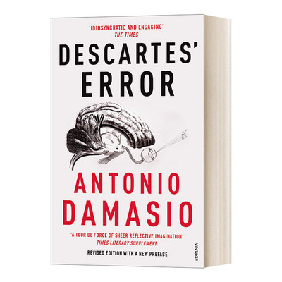 Descartes' Error 笛卡尔的错误：情绪、推理和人脑 安东尼奥·R.达马西奥进口英文原版书籍