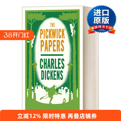 The Pickwick Papers 匹克威克外传  查尔斯·狄更斯 Alma经典文学进口原版英文书籍