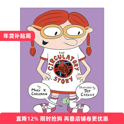 英文原版 The Circulatory Story 循环的故事 儿童人体科普百科 身体如何对抗疾病 Mary K. Corcoran 英文版 进口英语原版书籍
