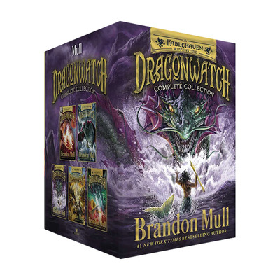英文原版 Dragonwatch Complete Collection 守龙人5册全集  奇幻小说 布兰登·马尔 进口原版英文书籍