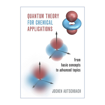 英文原版 Quantum Theory for Chemical Applications 化学应用的量子理论 精装 英文版 进口英语原版书籍
