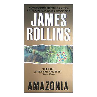 英文原版 Amazonia 亚马逊古陆 冒险惊悚小说 James Rollins 英文版 进口英语原版书籍