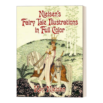 英文原版 Nielsen's Fairy Tale Illustrations in Full Color  尼尔森的童话插图 英文版 进口英语原版书籍