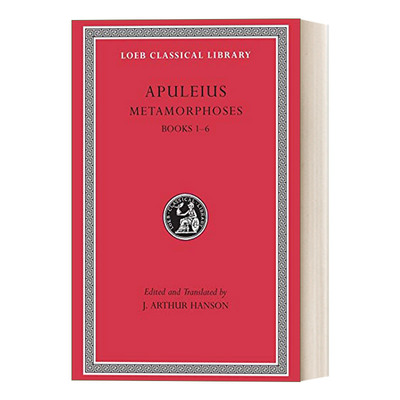 英文原版 Metamorphoses The Golden Ass Volume I 阿普莱乌斯Apuleius 变形记 金驴记 卷一 1-6册 拉英双语版 洛布古典丛书英文版