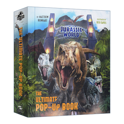 Jurassic World: The Ultimate Pop-Up Book  侏罗纪世界 立体书进口原版英文书籍