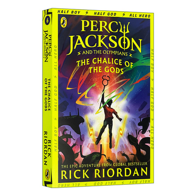 英文原版 The Chalice of the Gods Percy Jackson and the Olympians 6 诸神之杯 Percy Jackson波西杰克逊 奥林匹亚众神系列新书