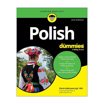 原版 Polish for Dummies 波兰语入门 第2版 进口原版书籍