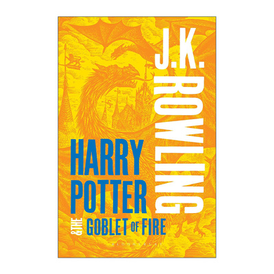 英文原版 Harry Potter and the Goblet of Fire 哈利波特与火焰杯 精装 英文版 进口英语原版书籍