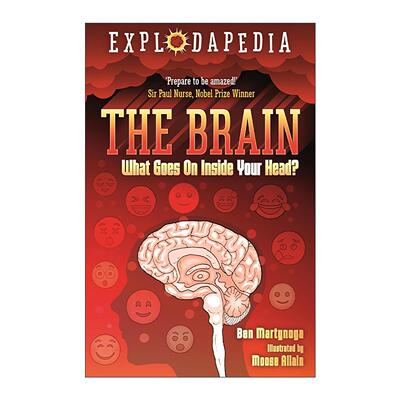 英文原版 Explodapedia The Brain 爆炸科普系列 大脑 我们的思维和心智 英文版 进口英语原版书籍