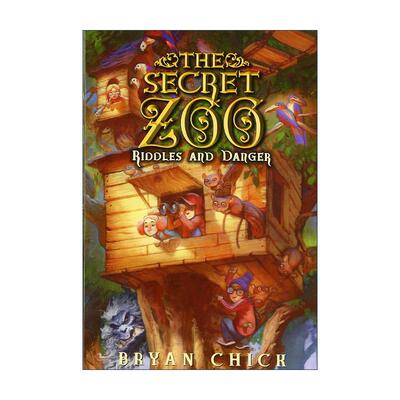 英文原版 The Secret Zoo Riddles and Danger 秘密动物园卷三 英文版 进口英语原版书籍