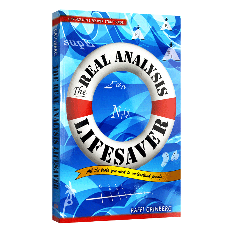 The Real Analysis Lifesaver 普林斯顿数学分析读本 拉菲·格林伯格 进口原版英文书籍