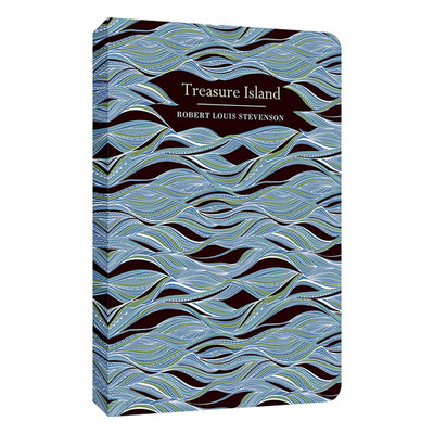 Treasure Island 金银岛 浮雕封面高颜值装帧设计 精装Chiltern Classic进口原版英文书籍