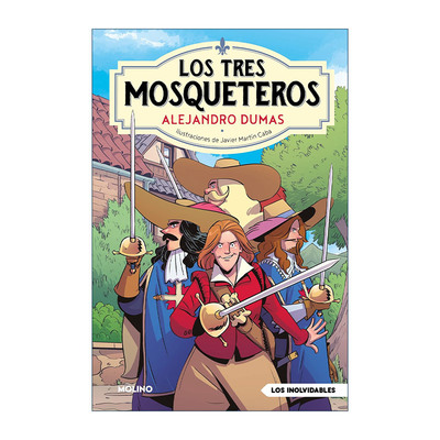 西班牙语原版 Los tres mosqueteros The Three Musketeers 三个火枪手 西班牙语版 大仲马 精装 进口原版书籍