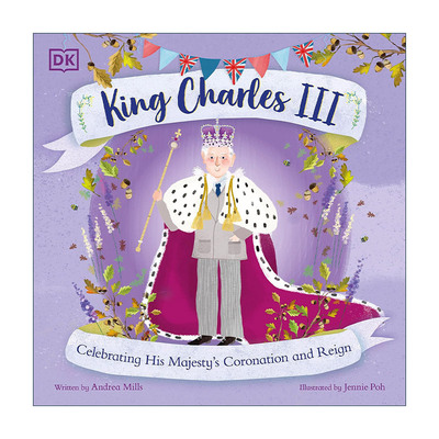 英文原版 King Charles III Celebrating His Majesty's Coronation and Reign 英国查理三世国王 英文版 进口英语原版书籍