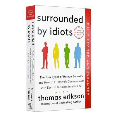 英文原版 Surrounded by Idiots 被白痴包围 沟通的困境 修订版 大开本大字版 英文版 进口英语原版书籍