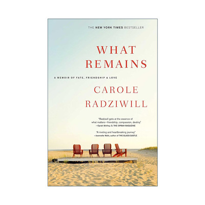 英文原版 What Remains 残存的东西 命运 友谊和爱情的回忆录 英文版 进口英语原版书籍