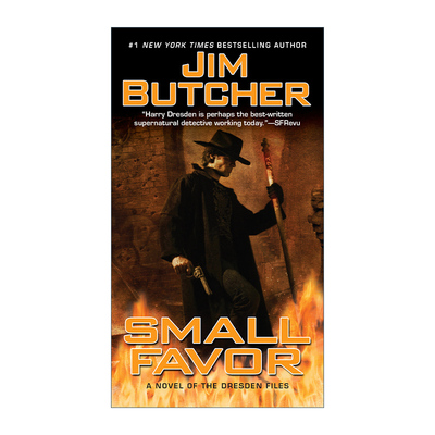 英文原版 The Dresden Files 10 Small Favor 巫师神探系列10 小意思 灵异档案 奇幻推理小说 Jim Butcher 英文版 进口英语原版书