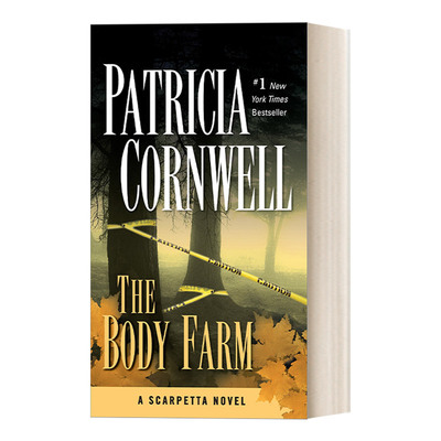 英文原版 The Body Farm Kay Scarpetta 05 首席女法医系列05 人体农场 惊悚悬疑探案小说 Patricia Cornwell 进口英语原版书籍
