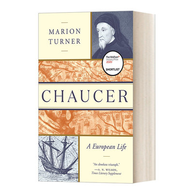 Chaucer 乔叟传 坎特伯雷故事集 文学批评 牛津大学教授Marion Turner进口原版英文书籍