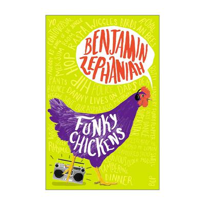 英文原版 Funky Chickens 放克公鸡 儿童另类诗集 英国黑人诗人Benjamin Zephaniah 英文版 进口英语原版书籍
