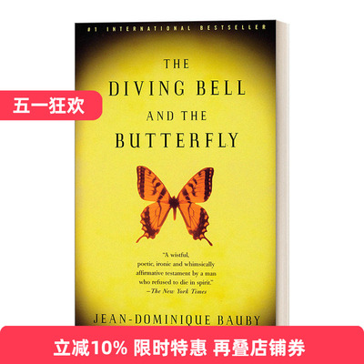 英文原版 The Diving Bell and the Butterfly 潜水钟与蝴蝶 Jean-Dominique Bauby让-多米尼克·鲍比 英文版 进口英语原版书籍