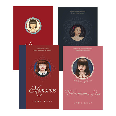 英文原版 Lang Leav 4册 爱和不幸 摇篮曲 记忆 我们的宇宙 英文版 进口原版英文书籍