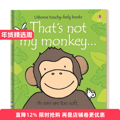 That's not my monkey 那不是我的小猴子进口原版英文书籍