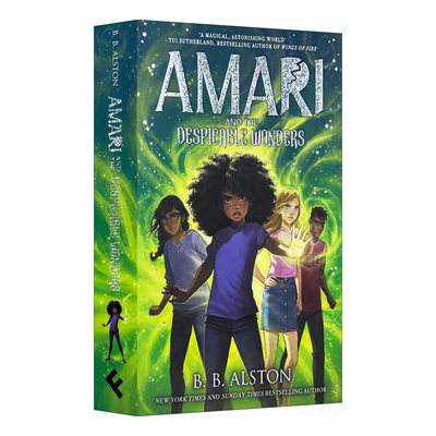 英文原版 Amari and the Despicable Wonders 阿玛瑞和黑夜兄弟3 阿玛瑞和卑鄙奇迹 英文版 进口英语原版书籍