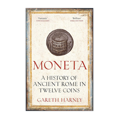 英文原版 Moneta 金钱 十二枚硬币中的古罗马史 加雷斯·哈尼 英文版 进口英语原版书籍