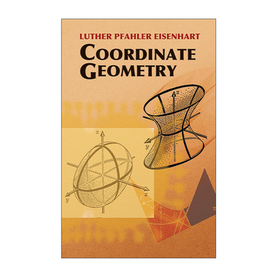 英文原版 Coordinate Geometry 坐标几何 数学 Luther Pfahler Eisenhart 英文版 进口英语原版书籍