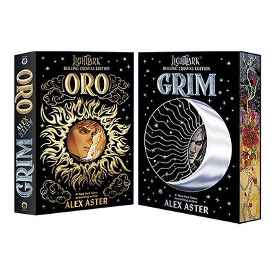 英文原版 Grim and Oro Dueling Crowns Edition Lightlark Saga 格里姆与奥罗 双冠对决 光之雀系列豪华精装番外篇