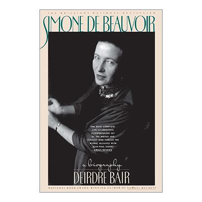 英文原版 Simone De Beauvoi 波伏瓦传记 普利策奖提名作者Deirdre Bair 英文版 进口英语原版书籍