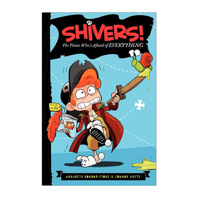 英文原版 Shivers! 1 The Pirate Who's Afraid of Everything 抖笑小海盗1 章节书 精装 英文版 进口英语原版书籍