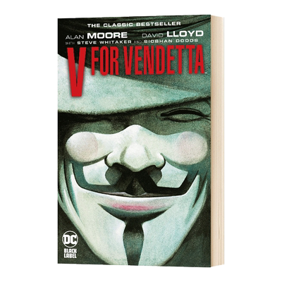 英文原版 V For Vendetta V字仇杀队 DC漫画 英文版 进口原版英文书籍