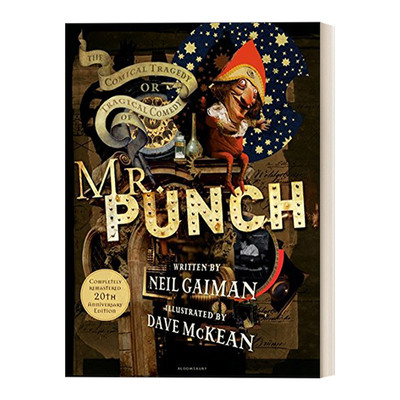 英文原版小说 The Comical Tragedy or Tragical Comedy of Mr Punch 彭趣先生的悲喜剧 木偶故事 尼尔·盖曼 英文版 进口书