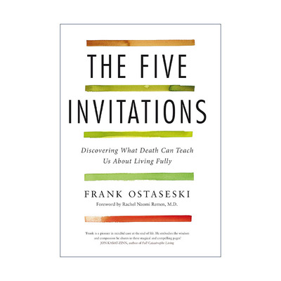 英文原版 The Five Invitations 五次邀请 死亡教会我们如何充实地生活 临终关怀 英文版 进口英语原版书籍