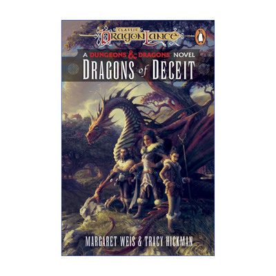 英文原版 Dragonlance: Dragons of Deceit 龙枪命运三部曲1 欺瞒之巨龙 龙枪编年史系列新作 英文版 进口英语原版书籍