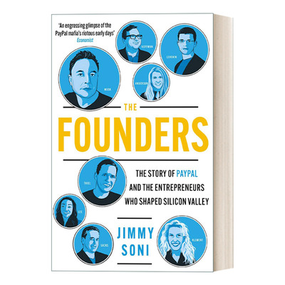 The Founders 创业者 Paypal创业帮的故事进口原版英文书籍