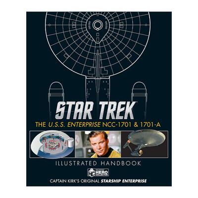 英文原版 Star Trek The U.S.S.Enterprise NCC-1701 Illustrated Handbook 星际迷航 联邦星舰进取号完全图解 精装 进口英语书籍