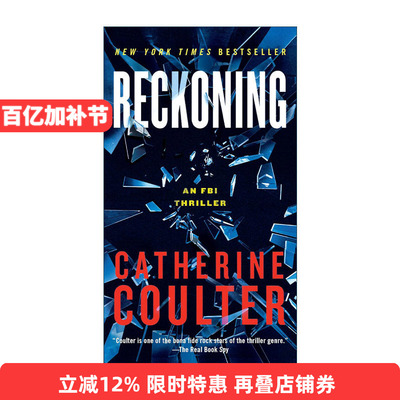 英文原版 Reckoning 清算 联邦调查局惊悚片系列 纽约时报畅销小说作家Catherine Coulter 英文版 进口英语原版书籍