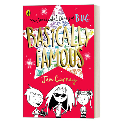 英文原版小说 The Accidental Diary of B.U.G Basically Famous 碧丽的意外日记2 出名了 英文版 进口英语原版书籍
