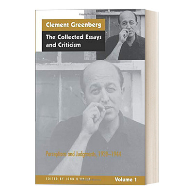 英文原版 The Collected Essays and Criticism  Volume 1  1939-1944 克莱门特·格林伯格论文集 第一卷 英文版 进口英语原版书籍