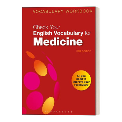英文原版 Check Your English Vocabulary for Medicine 英语词汇能力自测+训练手册 医药英语 英文版 进口英语原版书籍