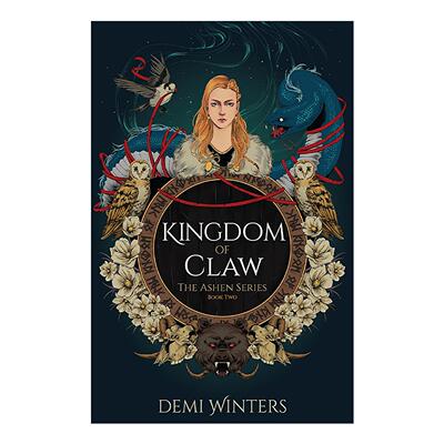 英文原版 Kingdom of Claw 爪王国 奇幻浪漫小说 Ashen灰烬系列2 Demi Winters 英文版 进口英语原版书籍